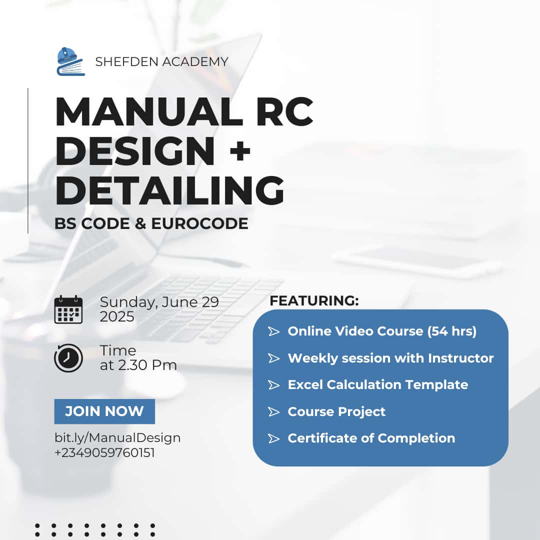 Manual Design & Detailing of Reinforced Concrete Structure - shefdenacademy